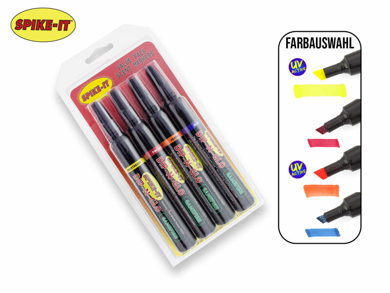Spike-It Marker - Value Pack (4 Marker) – Stripes Fishing